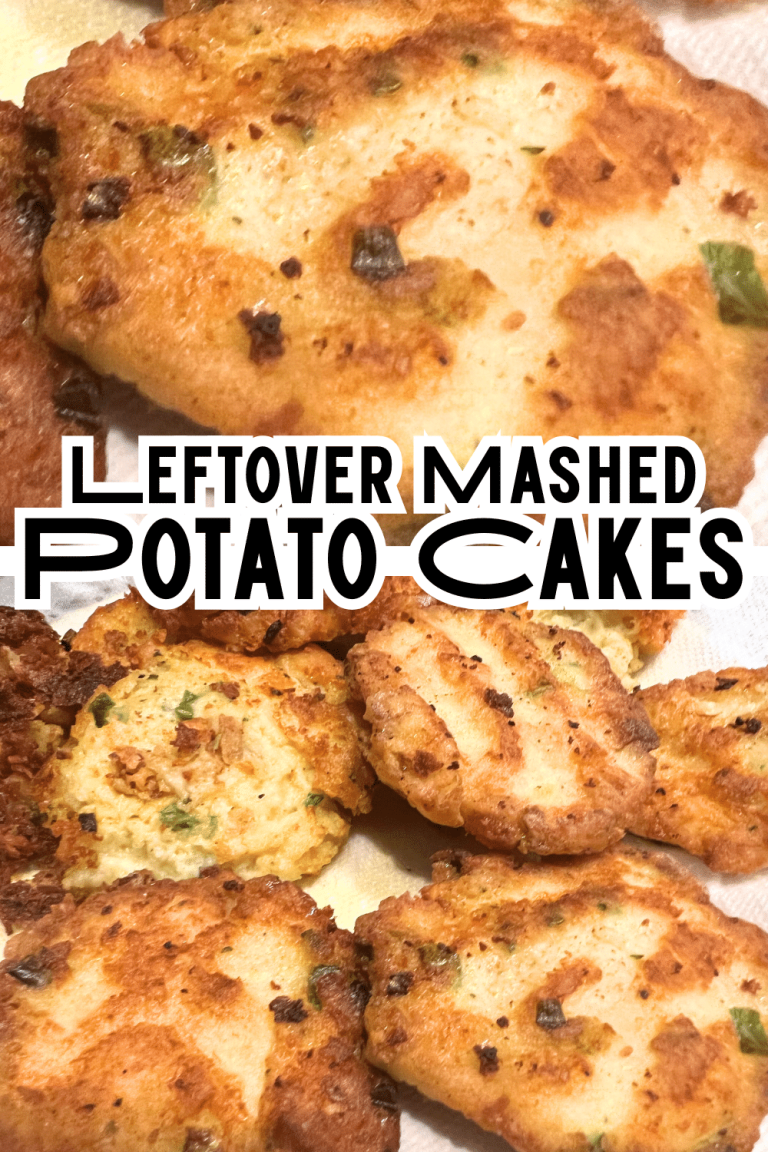 Leftover Mashed Potato Patties